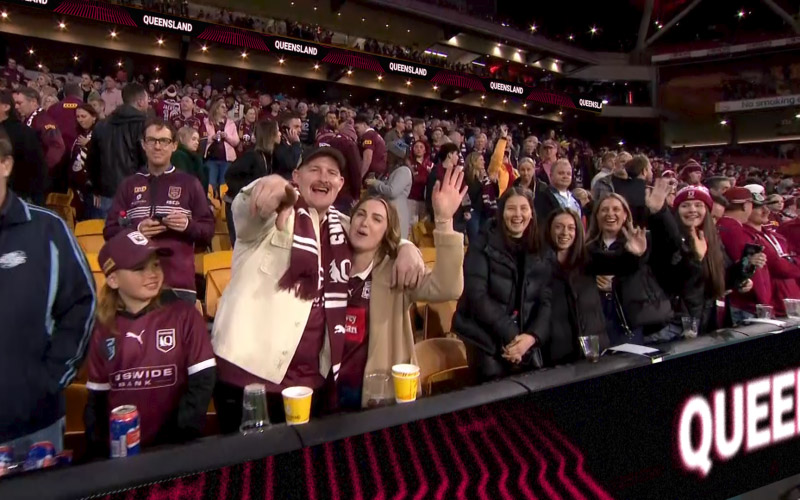 State of Origin - Featured Work, Game Day Creative - Light & Fury